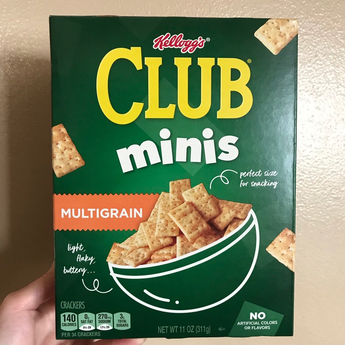 Club Minis - Multigrain from Kellogg's - Vegan Product Reviews ...