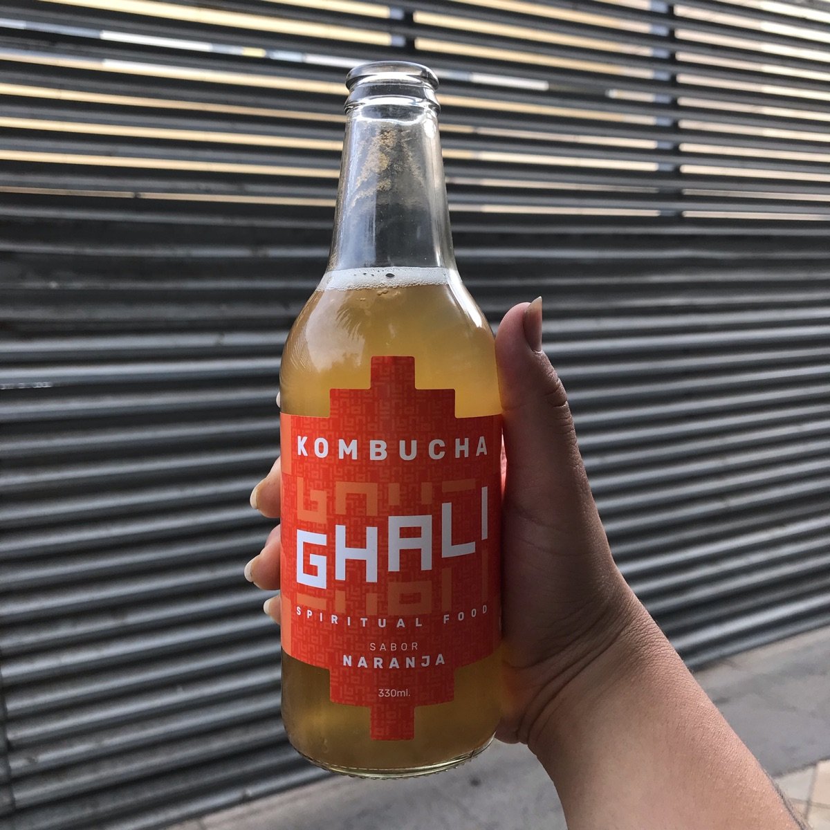 Classic Kombucha Sabor Naranja from Ghali - Vegan Product Reviews ...