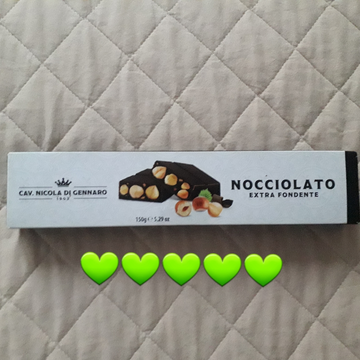 CAV. Nicola di Gennaro Nocciolato Extra Fondente 评价 | abillion