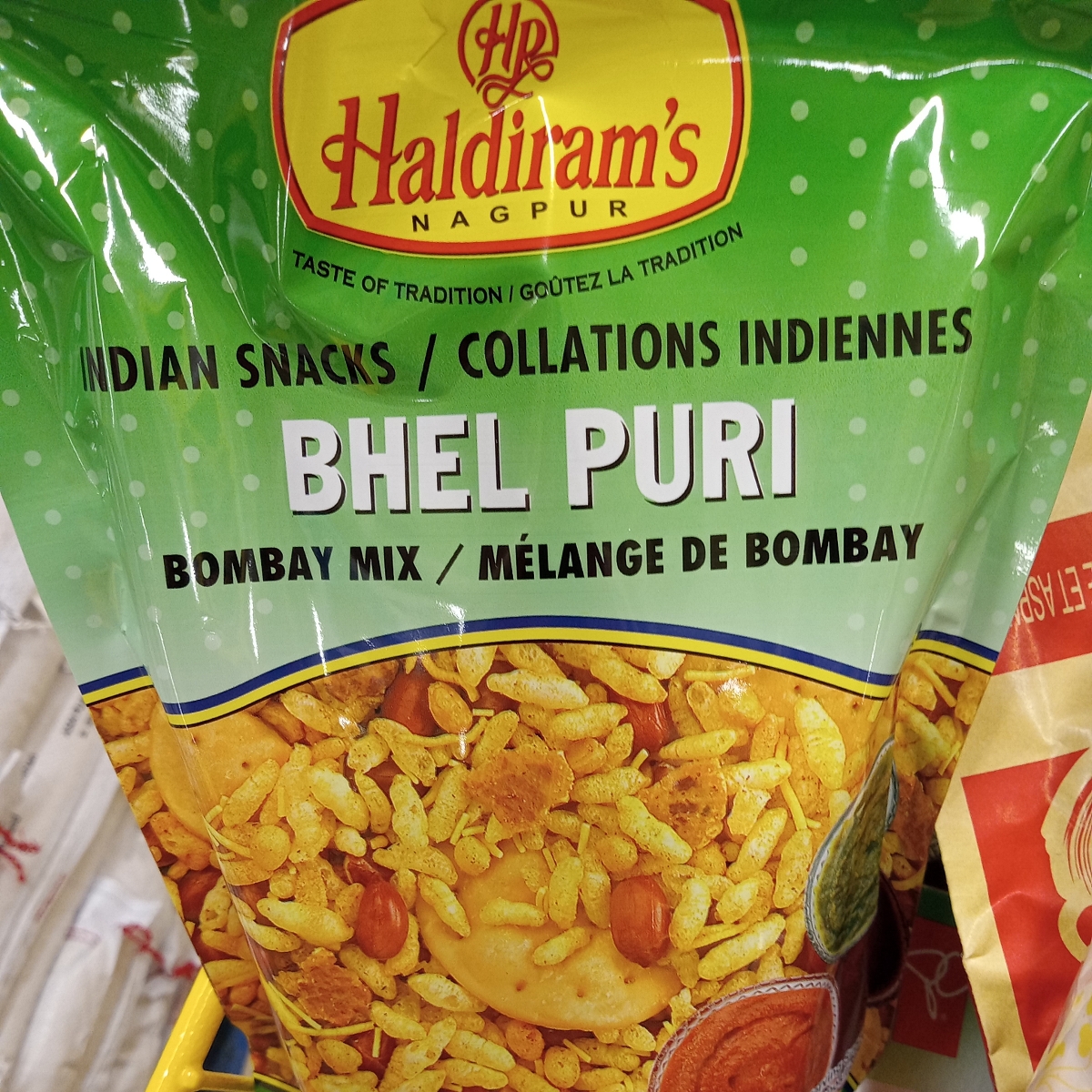 bhel puri bombay mix from Haldiram’s - Vegan Product Reviews & Ratings ...
