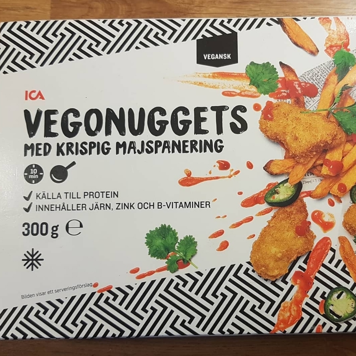 Vegonuggets med krispig majspanering from Inca - Vegan Product Reviews ...