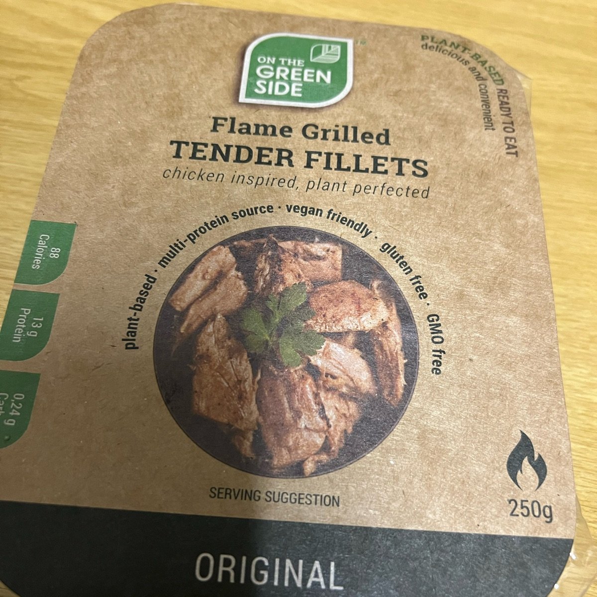 Chicken Tender Fillets Original from On The Green Side - Vegan Product ...