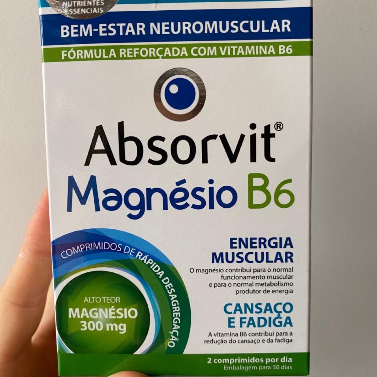 Magnésio B6 from Absorvit - Vegan Product Reviews & Ratings | abillion