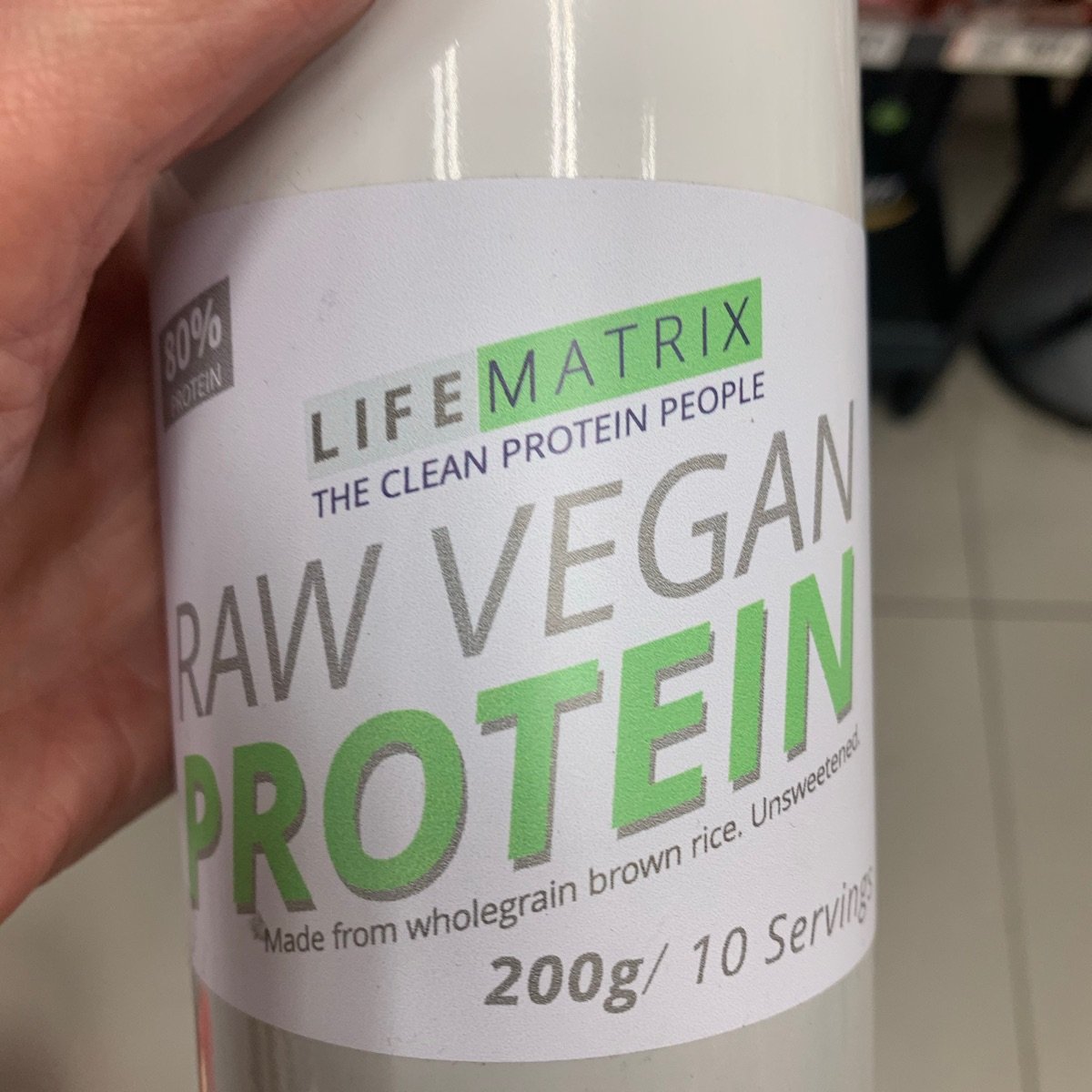 Life matrix Raw Rice Protein from Life matrix - Vegan Product Reviews ...