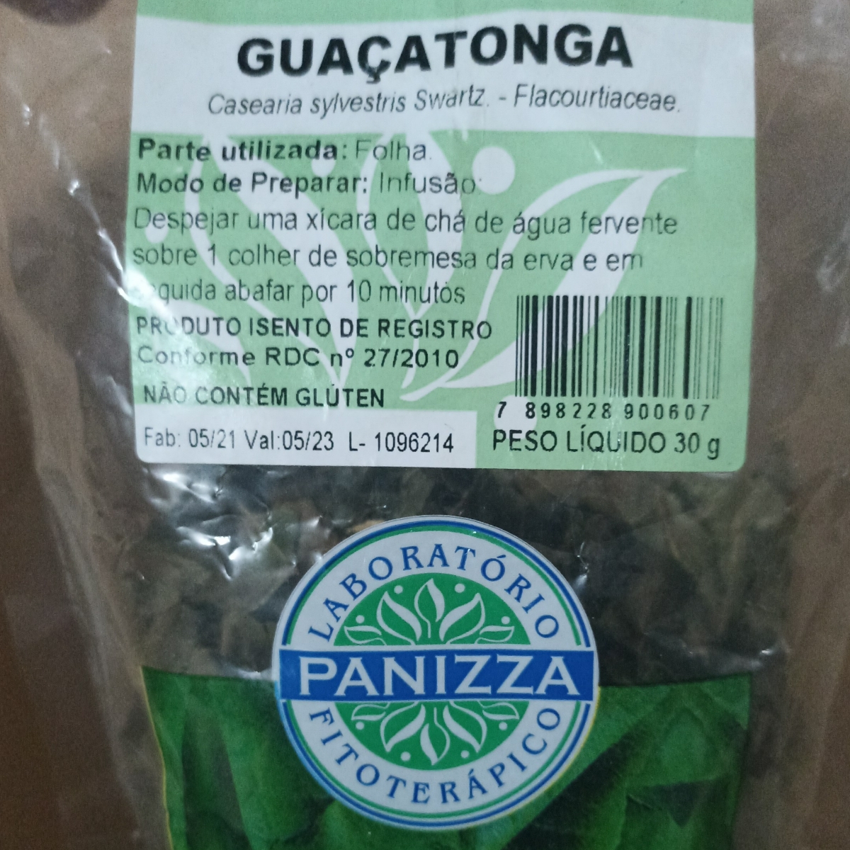 Guaçatonga from Laboratório Fitoterápico Panizza - Vegan Product ...