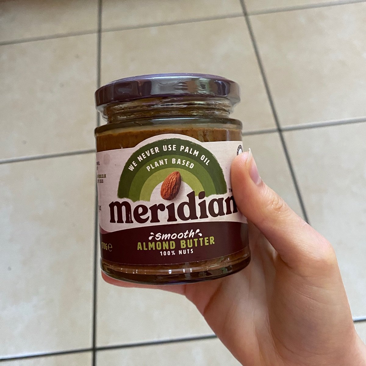 Smooth Almond butter from Meridian - Vegan Product Reviews & Ratings ...