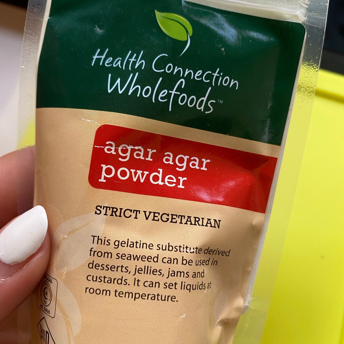 Agar agar powder from Health Connection Wholefoods - Vegan Product ...