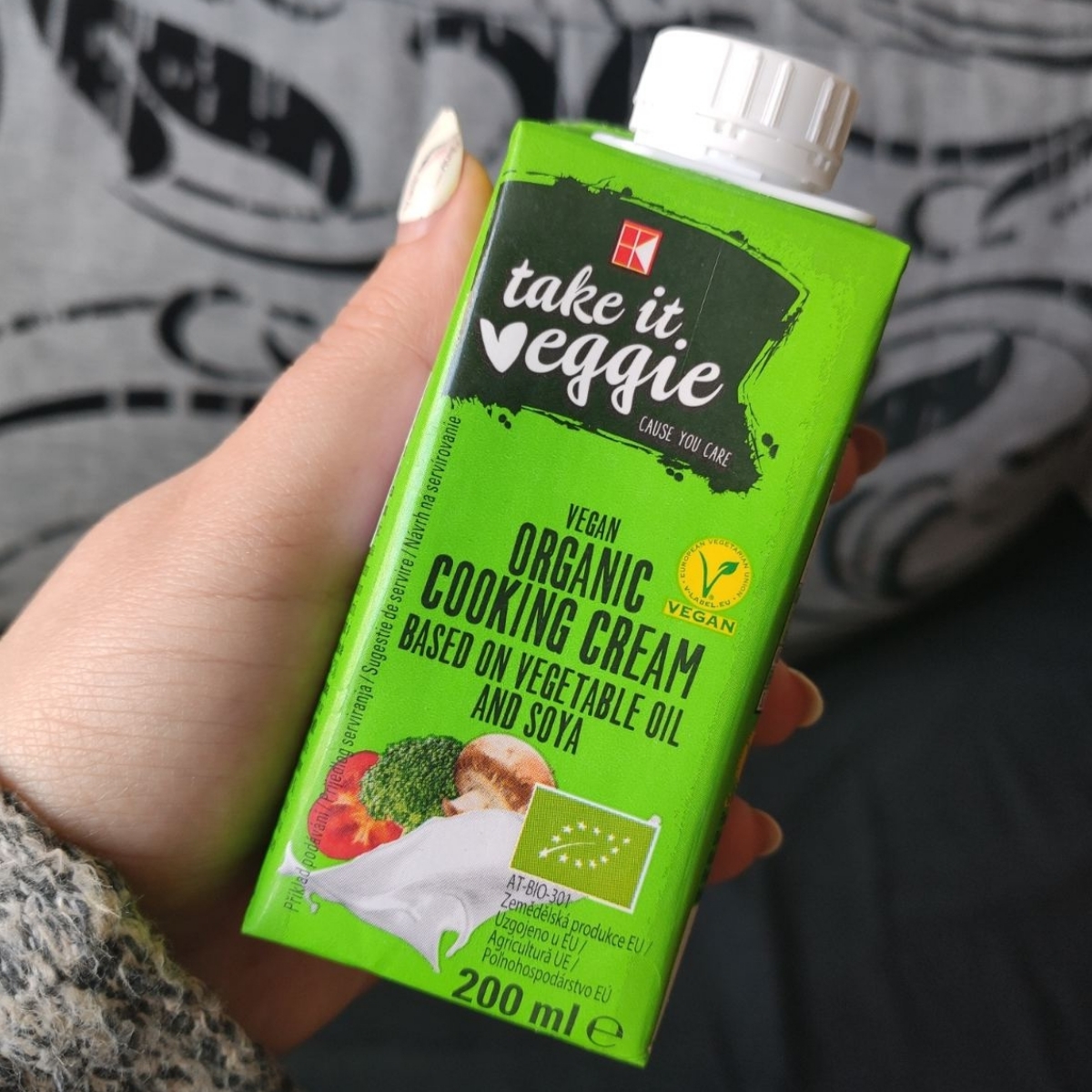Organic Cooking Cream from Kaufland Take it Veggie - Vegan Product ...