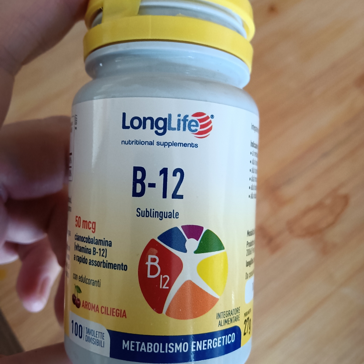 Vitamina B12 Long Life from Lauton - Vegan Product Reviews & Ratings ...