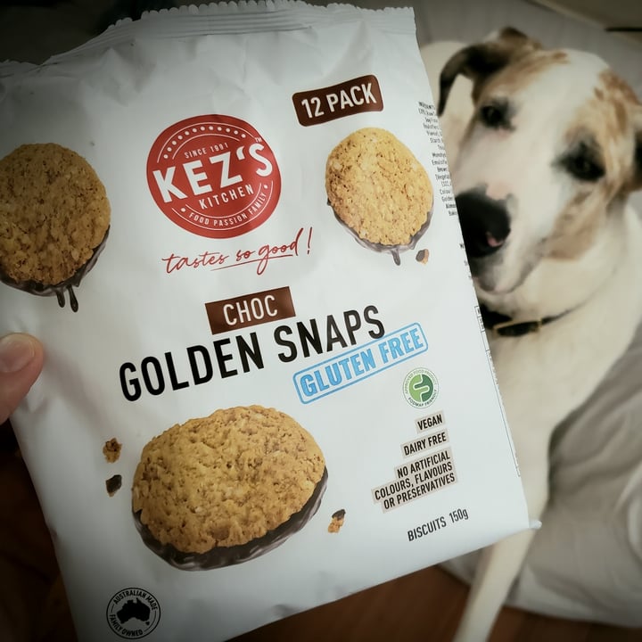 Kez's kitchen Choc Golden Snaps Review | abillion