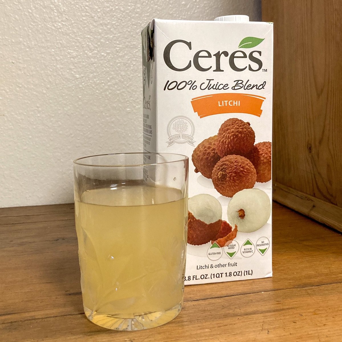 Litchi juice from Ceres - Vegan Product Reviews & Ratings | abillion