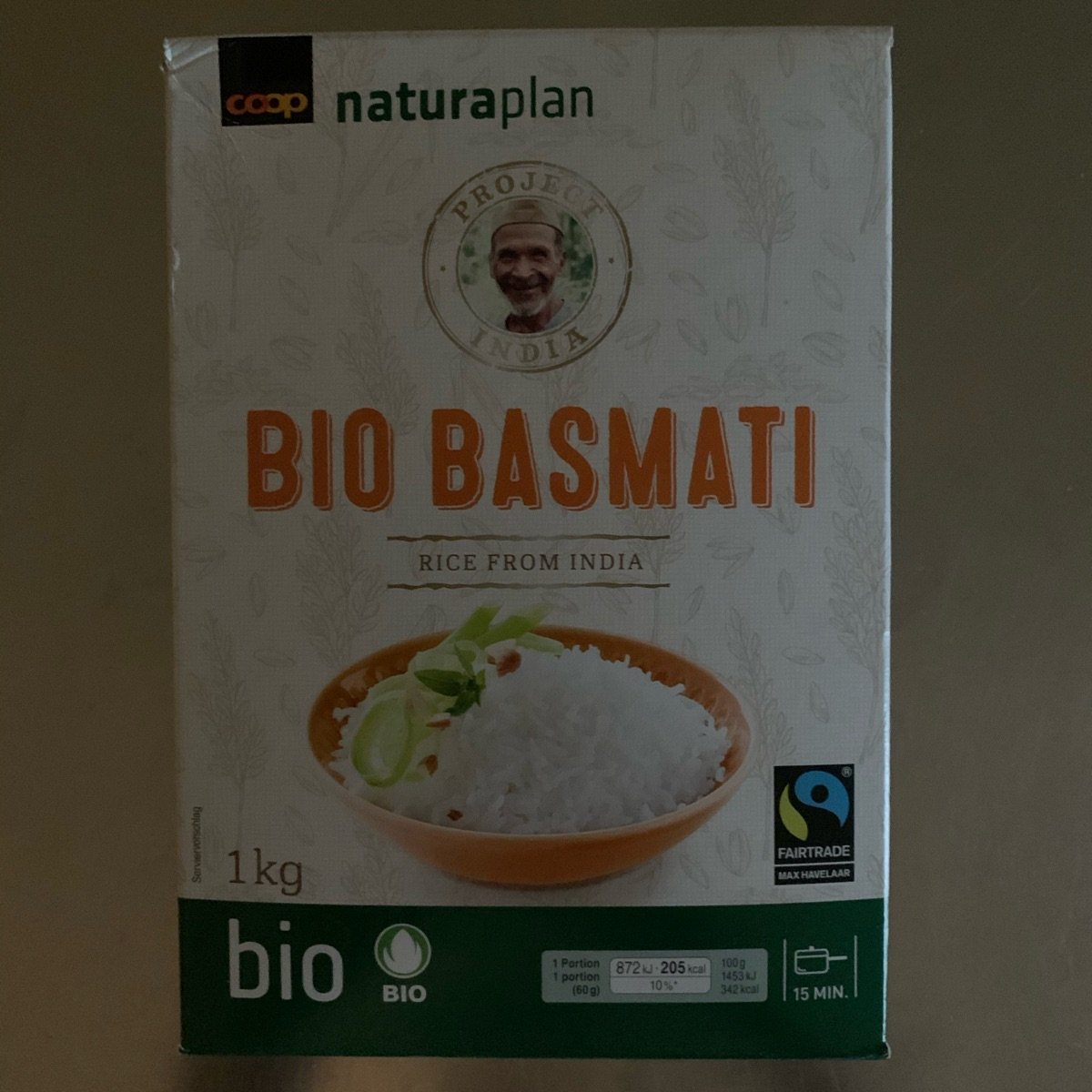 Bio basmati rice from Coop naturaplan - Vegan Product Reviews & Ratings ...
