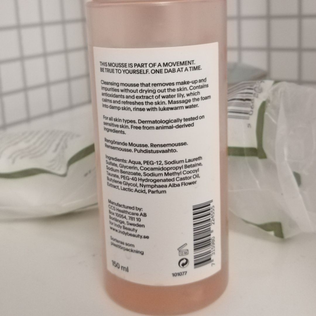 Rich Cleansing Mousse from Indy Beauty - Vegan Product Reviews ...