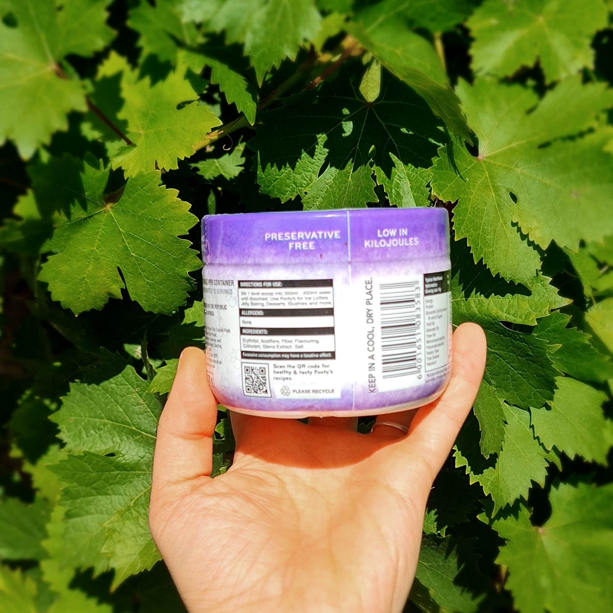 Grape Flavour Powder from Footy’s - Vegan Product Reviews & Ratings ...