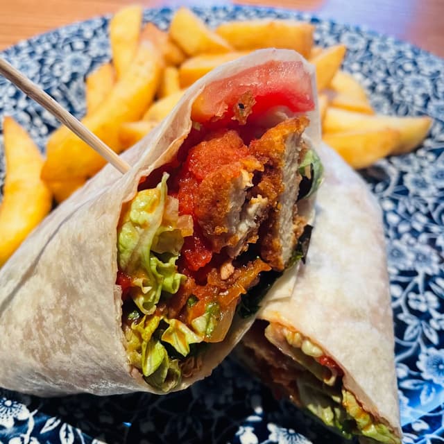 Quorn Chicken Nugget Wrap at The Leading Light - Review by @todd | abillion