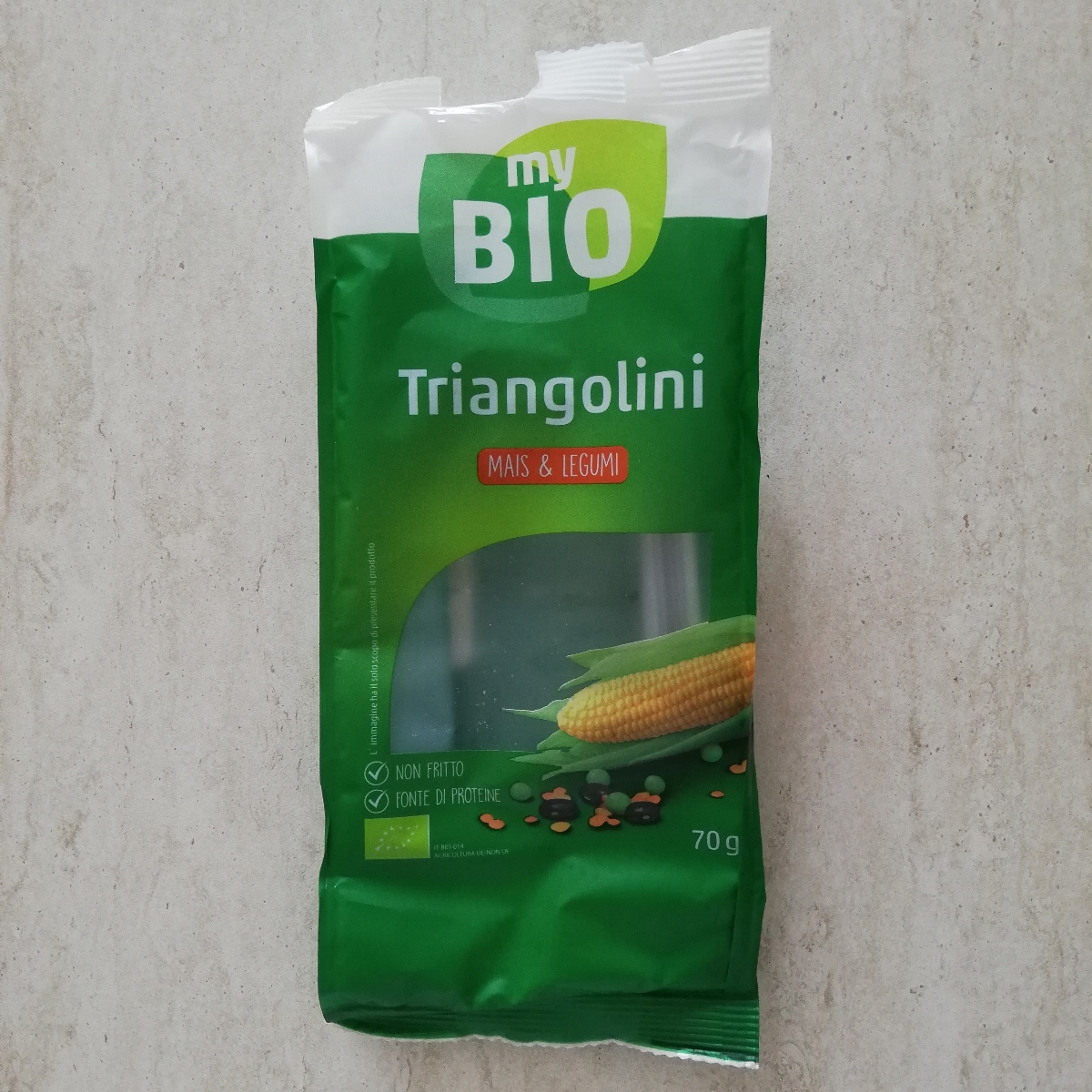 Triangolini Di Mais E Legumi from My Bio - Vegan Product Reviews ...