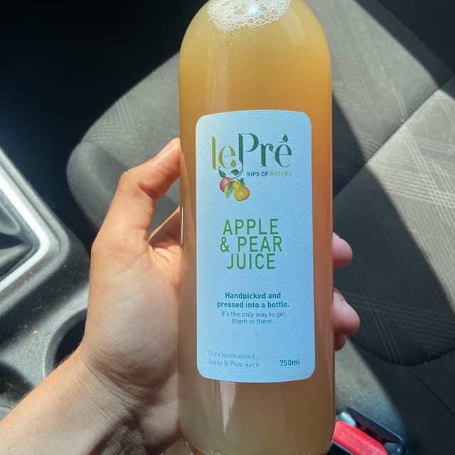 Apple & Pear Juice from Le pré - Vegan Product Reviews & Ratings | abillion