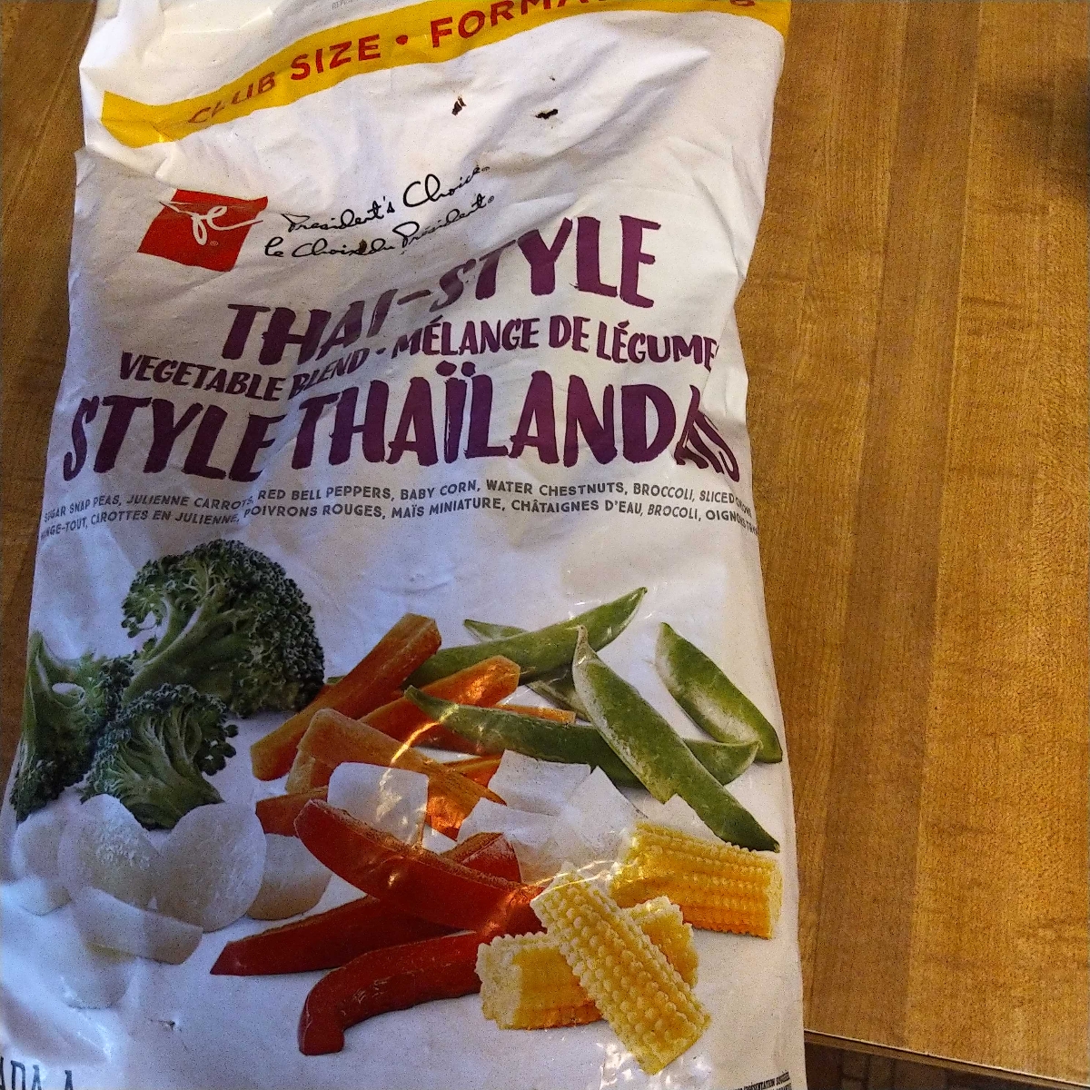 Thai style vegetable blend from President's Choice - Vegan Product ...
