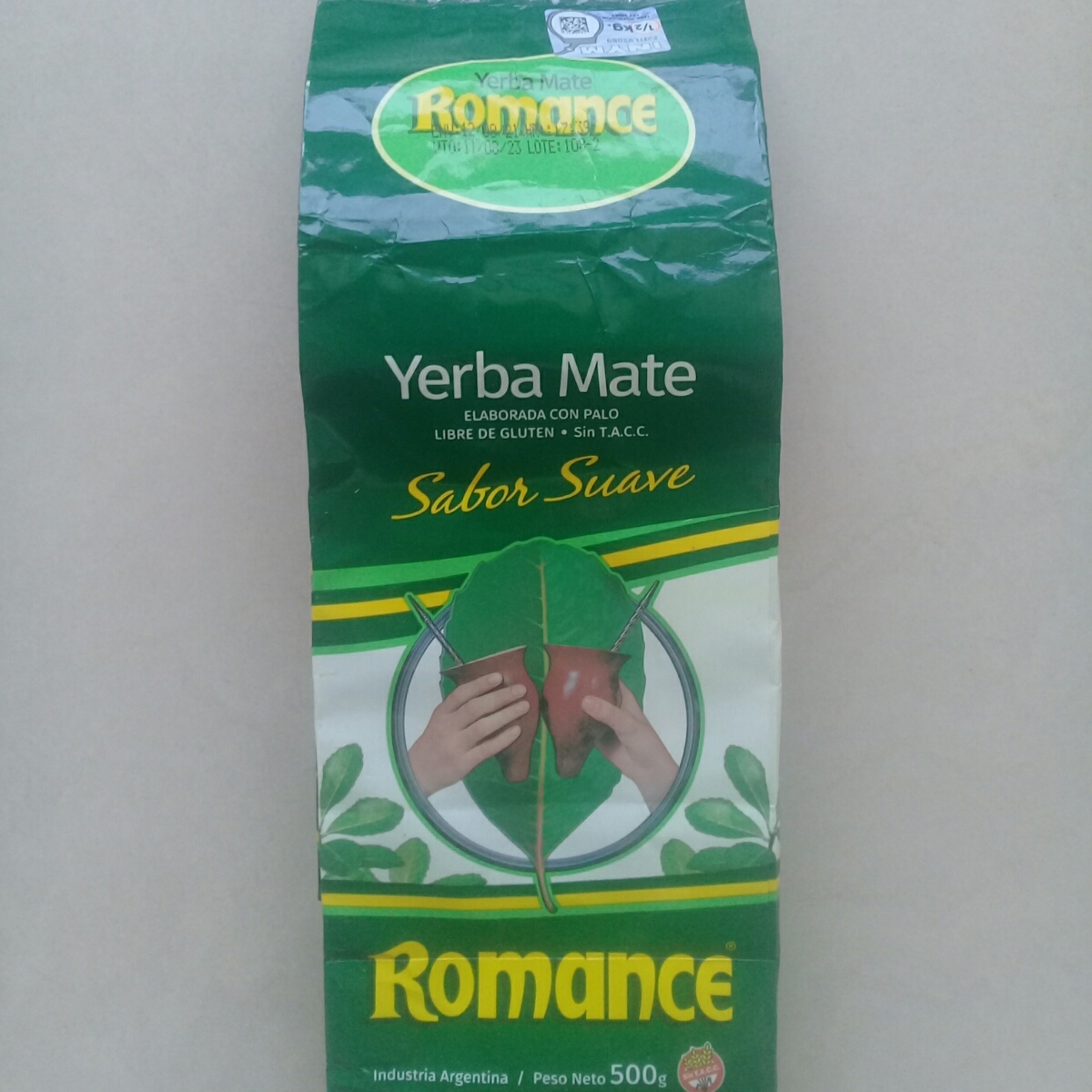 Yerba Mate Sabor Suave from Romance - Vegan Product Reviews & Ratings ...