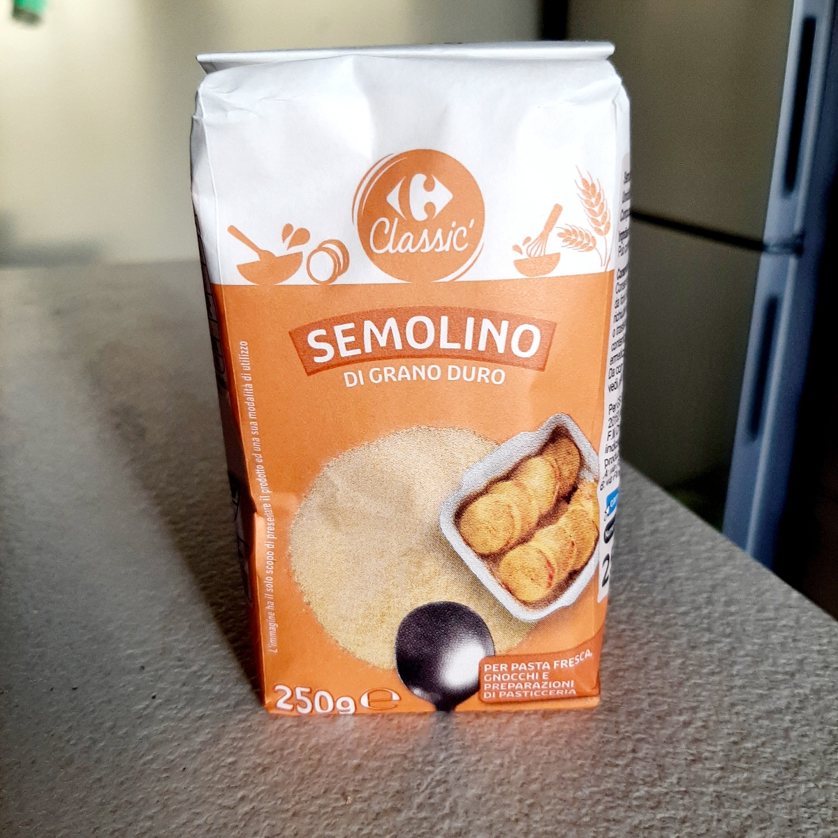Semolino di grano duro from Carrefour Classic - Vegan Product Reviews ...