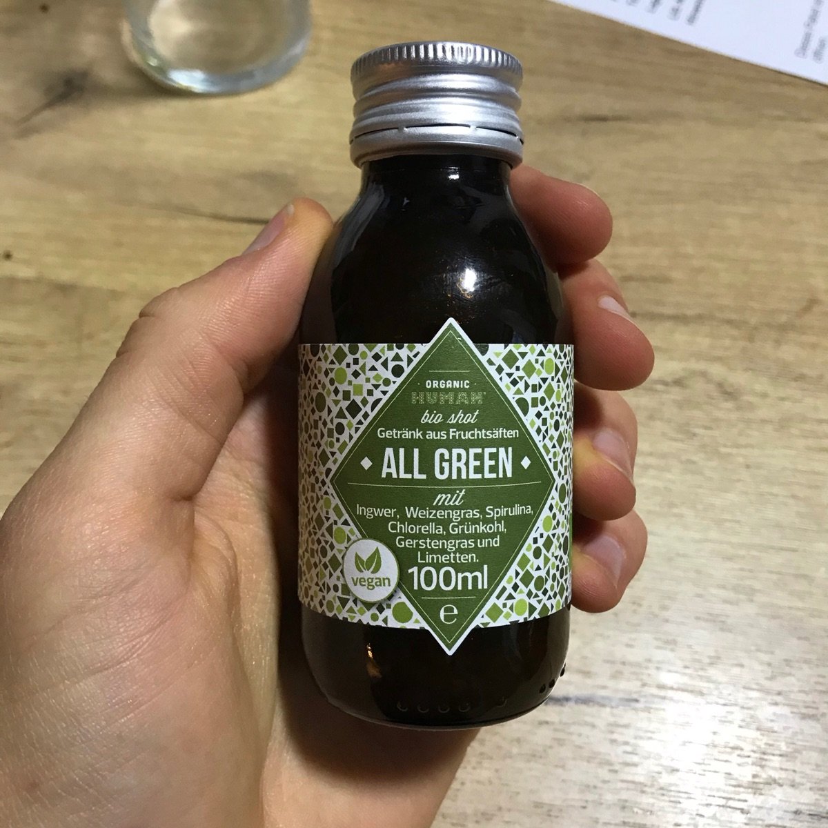Bio All Green Shot from Organic Human - Vegan Product Reviews & Ratings ...