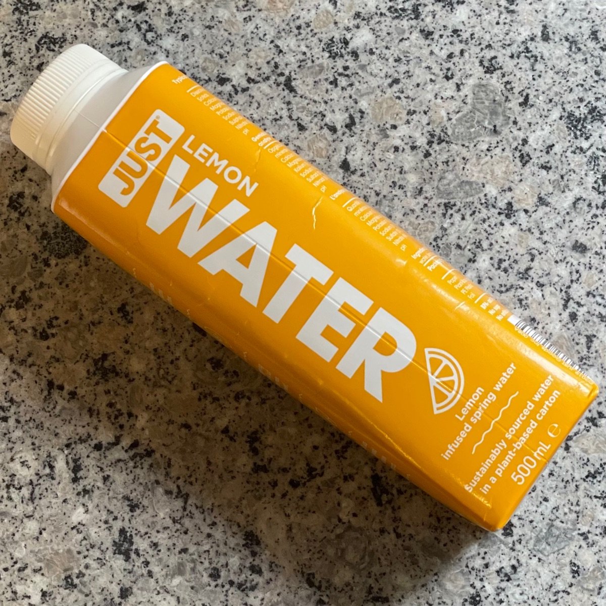lemon infused spring water from Just Water - Vegan Product Reviews ...