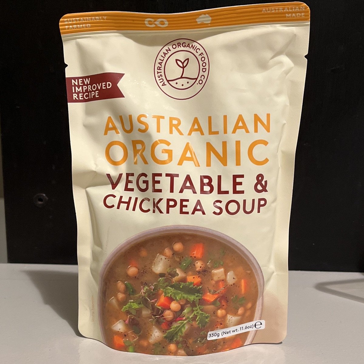 Vegetable and Chickpea Soup from Australian Organic Food Co - Vegan ...
