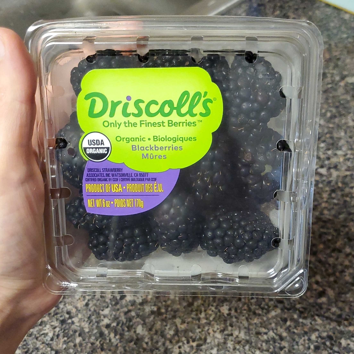 Organic Blackberries from Driscoll’s - Vegan Product Reviews & Ratings ...