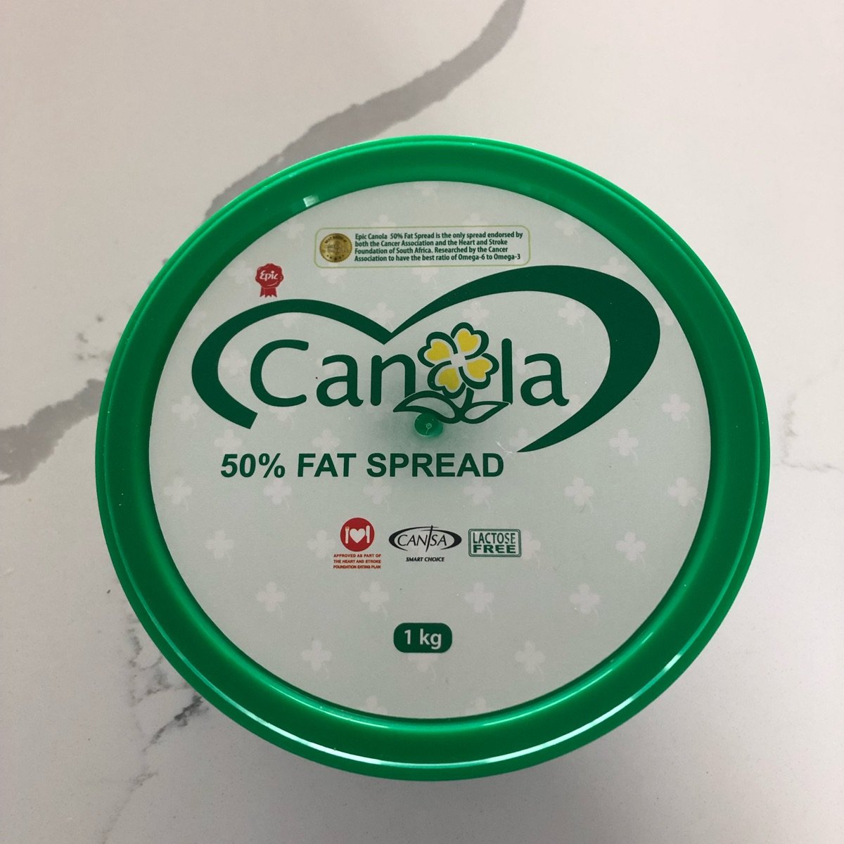 50% Fat Spread from Canola - Vegan Product Reviews & Ratings | abillion
