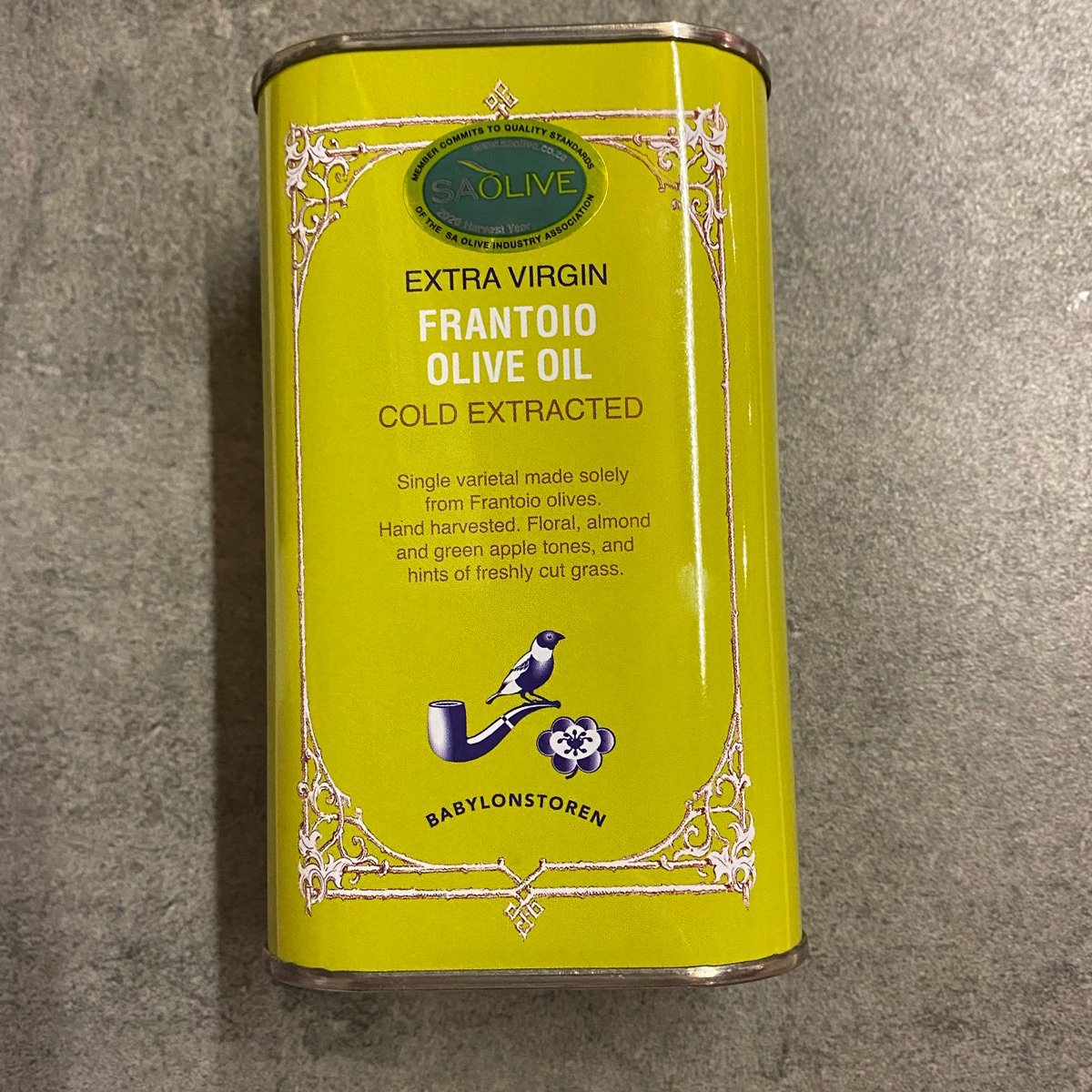 Frantoio Olive Oil cold extracted from Babylonstoren - Vegan Product ...