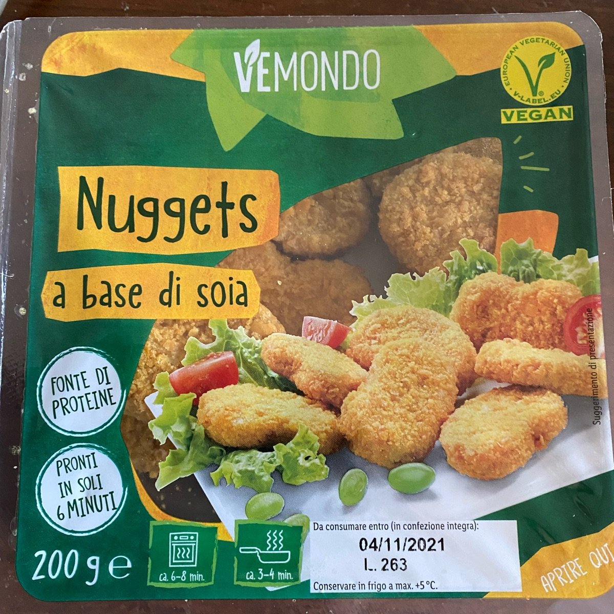 Nuggets a Base di Soia from Vemondo - Vegan Product Reviews & Ratings ...