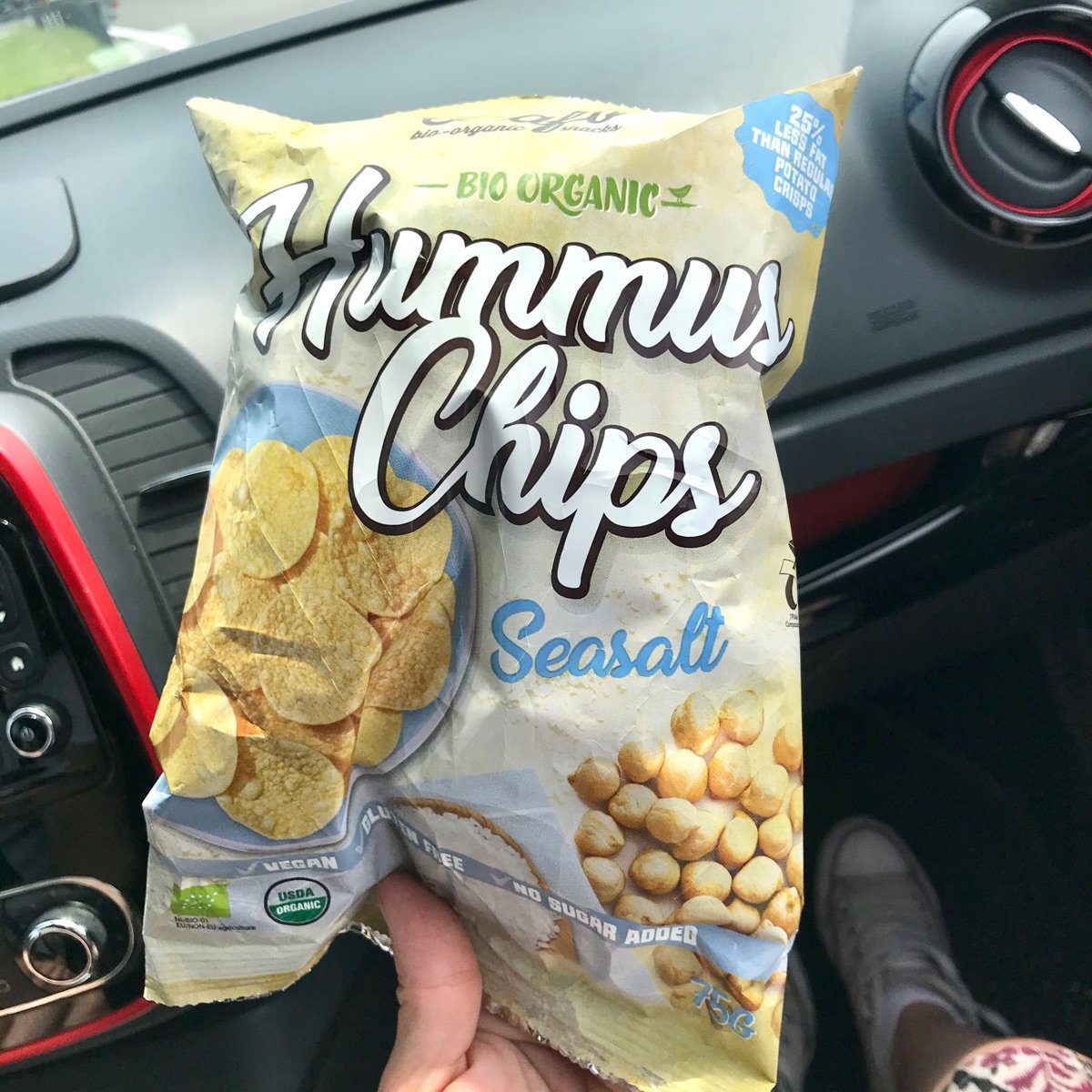 Hummus chips from Bio-organic - Vegan Product Reviews & Ratings | abillion