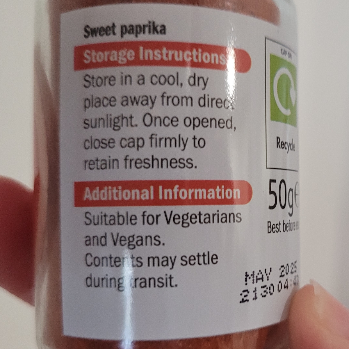ground paprika from Batts - Vegan Product Reviews & Ratings | abillion