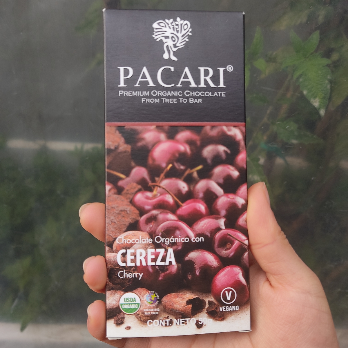 Chocolate Orgánico Con Cereza from Paccari - Vegan Product Reviews ...