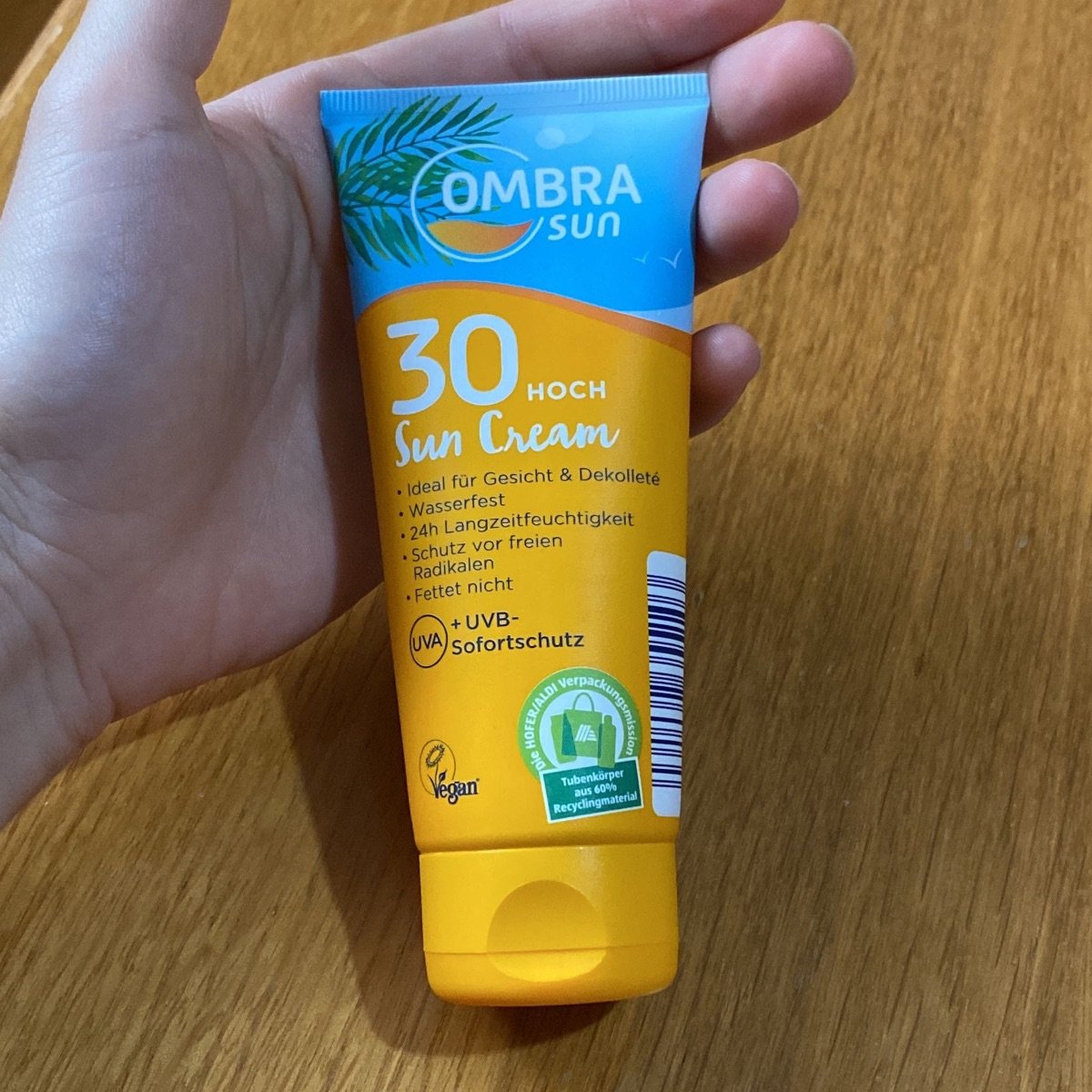 30 Hoch Sun Cream from Ombra sun - Vegan Product Reviews & Ratings ...