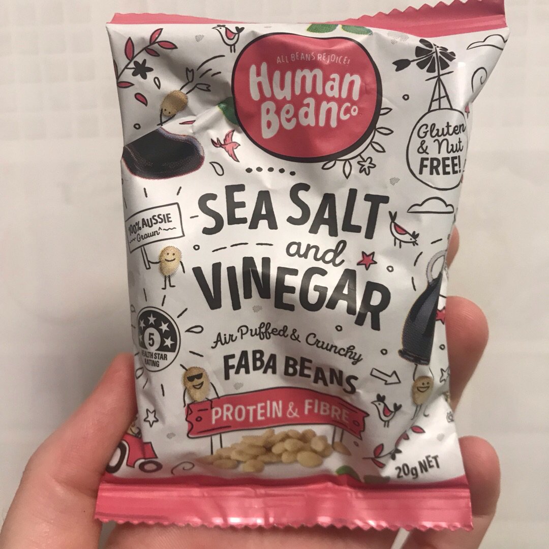 Sea Salt and Vinegar Faba Beans from Human Bean Co - Vegan Product ...