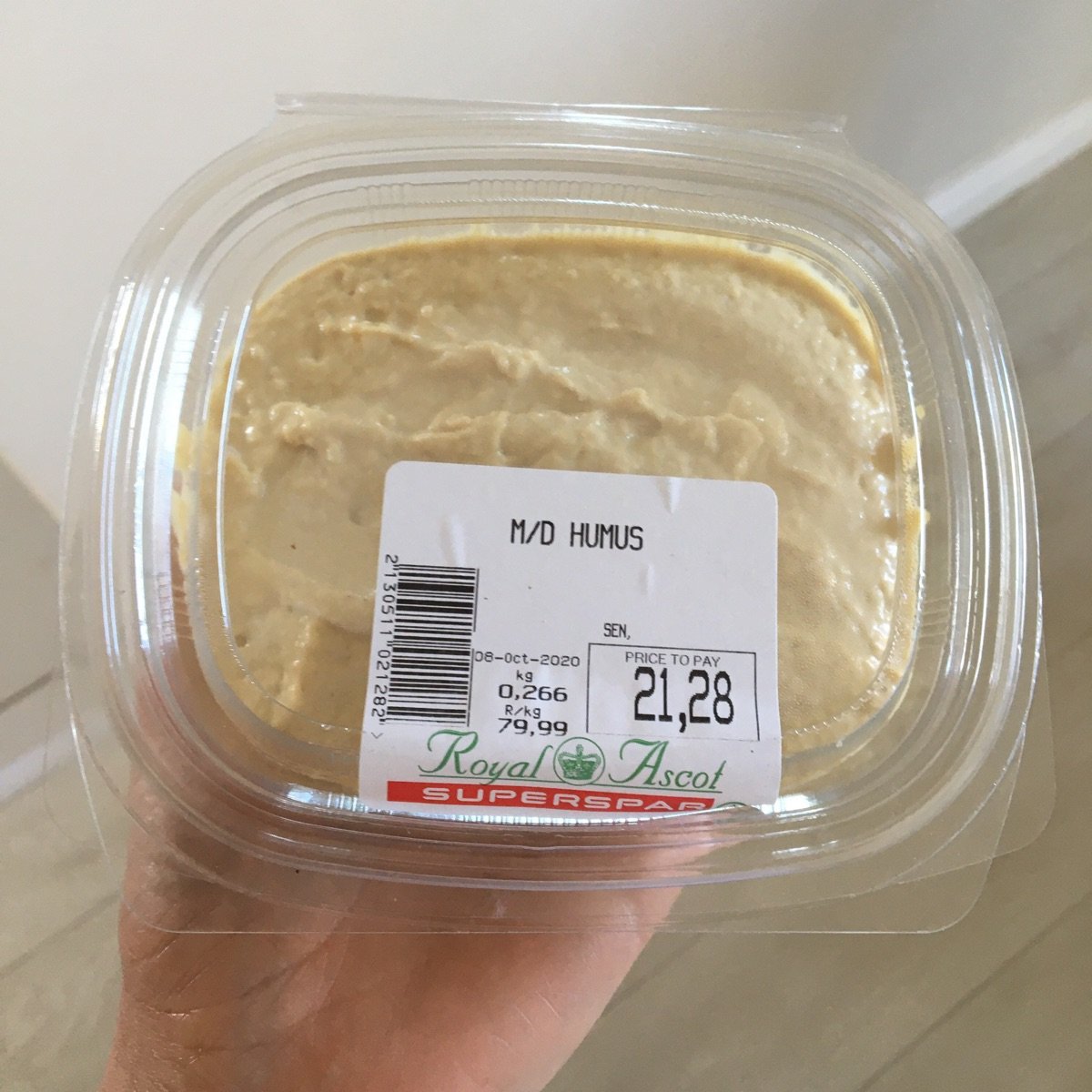 Hummus from Spar - Vegan Product Reviews & Ratings | abillion