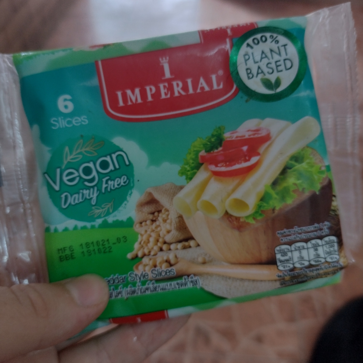 Vegan cheese from Imperial - Vegan Product Reviews & Ratings | abillion