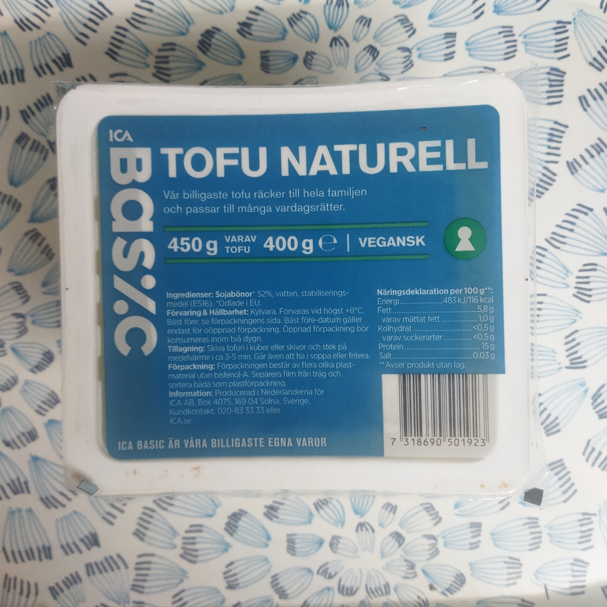 Tofu Naturell from ICA - Vegan Product Reviews & Ratings | abillion