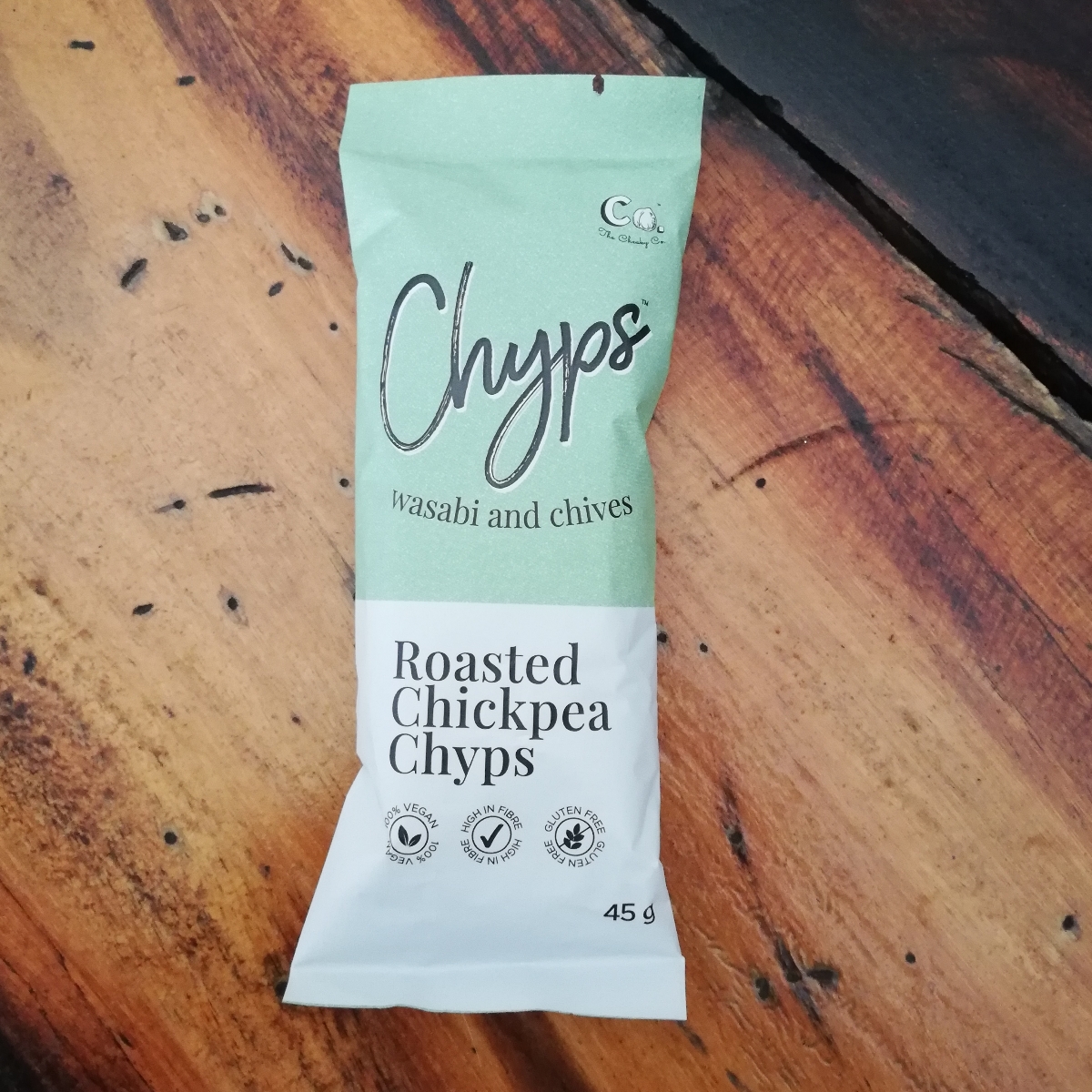 Chyps wasabi & chives from The Cheaky Co. - Vegan Product Reviews ...