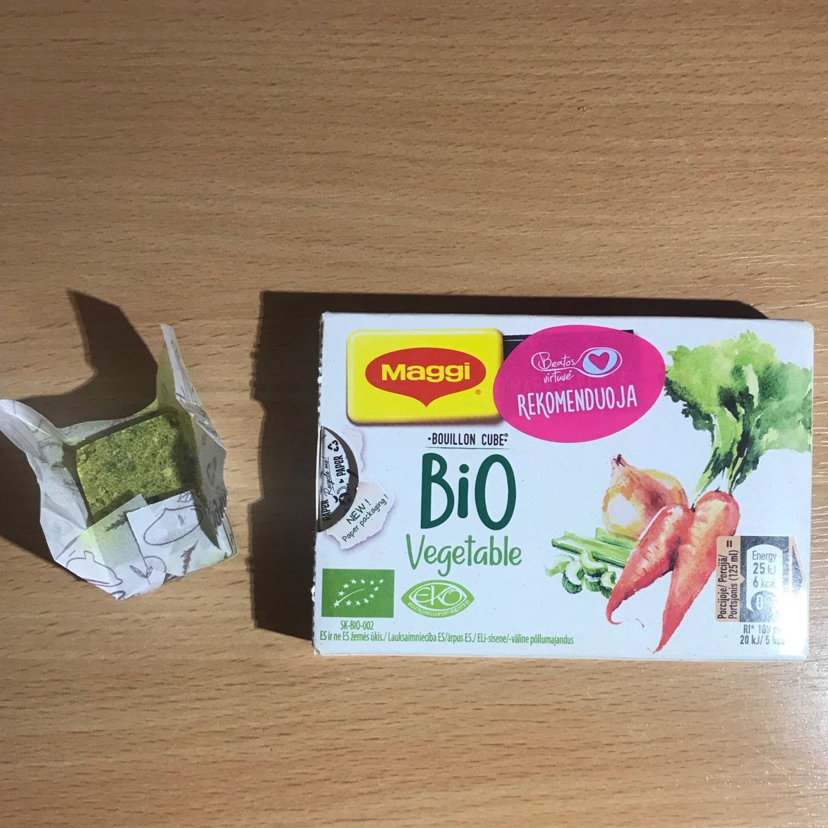 Bio Vegetable Bouillon Cubes from Maggi - Vegan Product Reviews ...