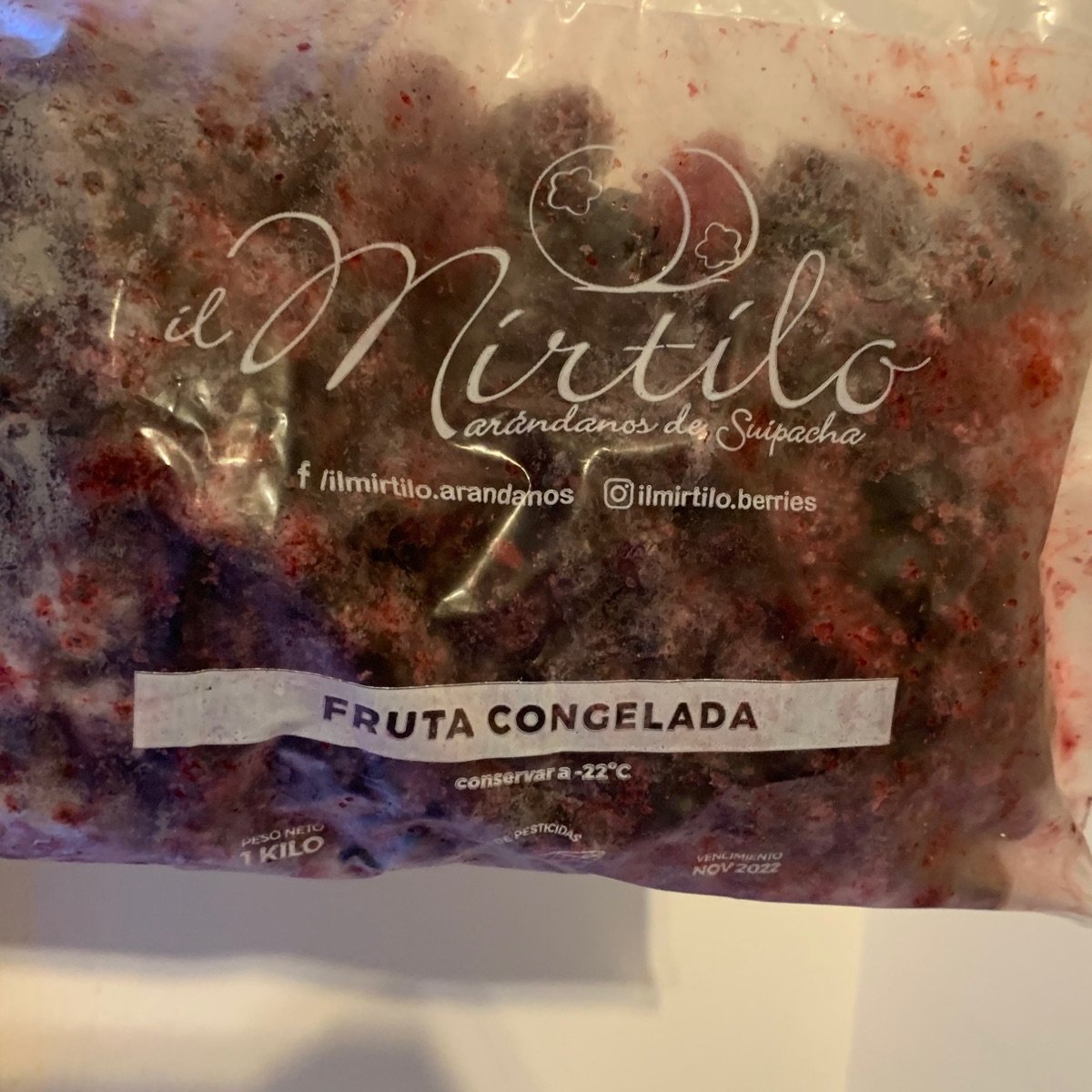 Frutos Rojos Congeladoa from Il mirtilo - Vegan Product Reviews ...