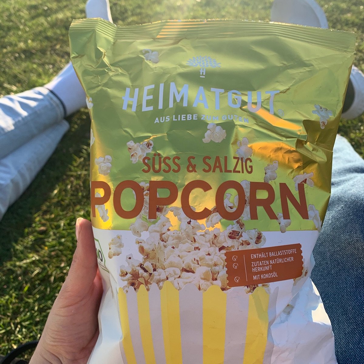 Süß & Salzig Popcorn from Heimatgut - Vegan Product Reviews & Ratings ...