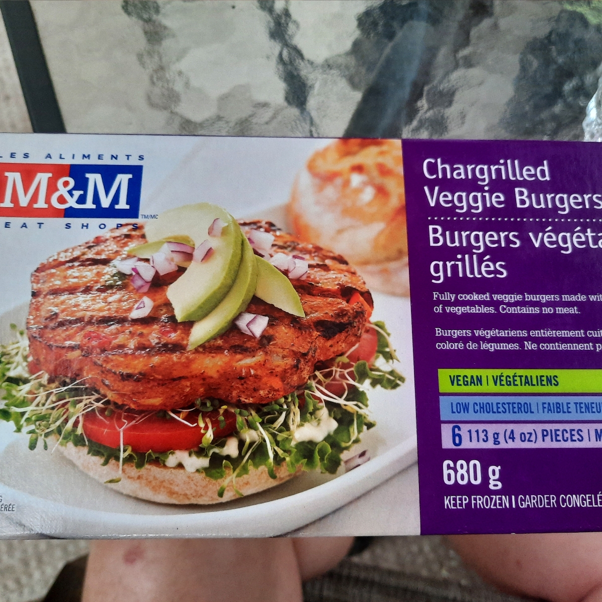 m&m food market - Chargrilled Veggie Burgers Review | abillion