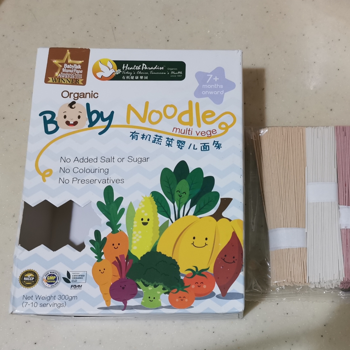 Organic Baby Noodles from Health Paradise - Vegan Product Reviews ...