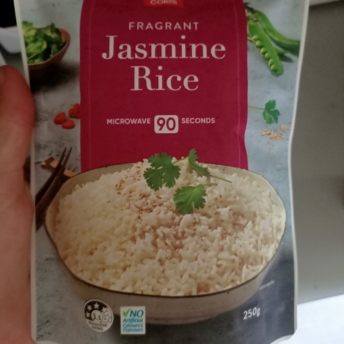 Jasmine rice from Coles - Vegan Product Reviews & Ratings | abillion