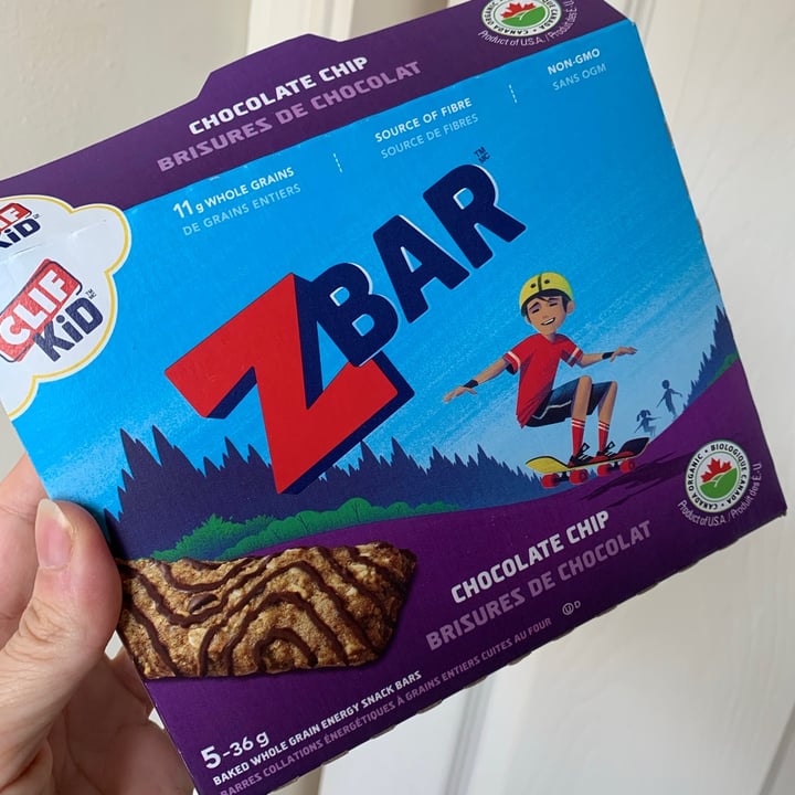 Clif Kid Z Bar Chocolate Chip Review | abillion