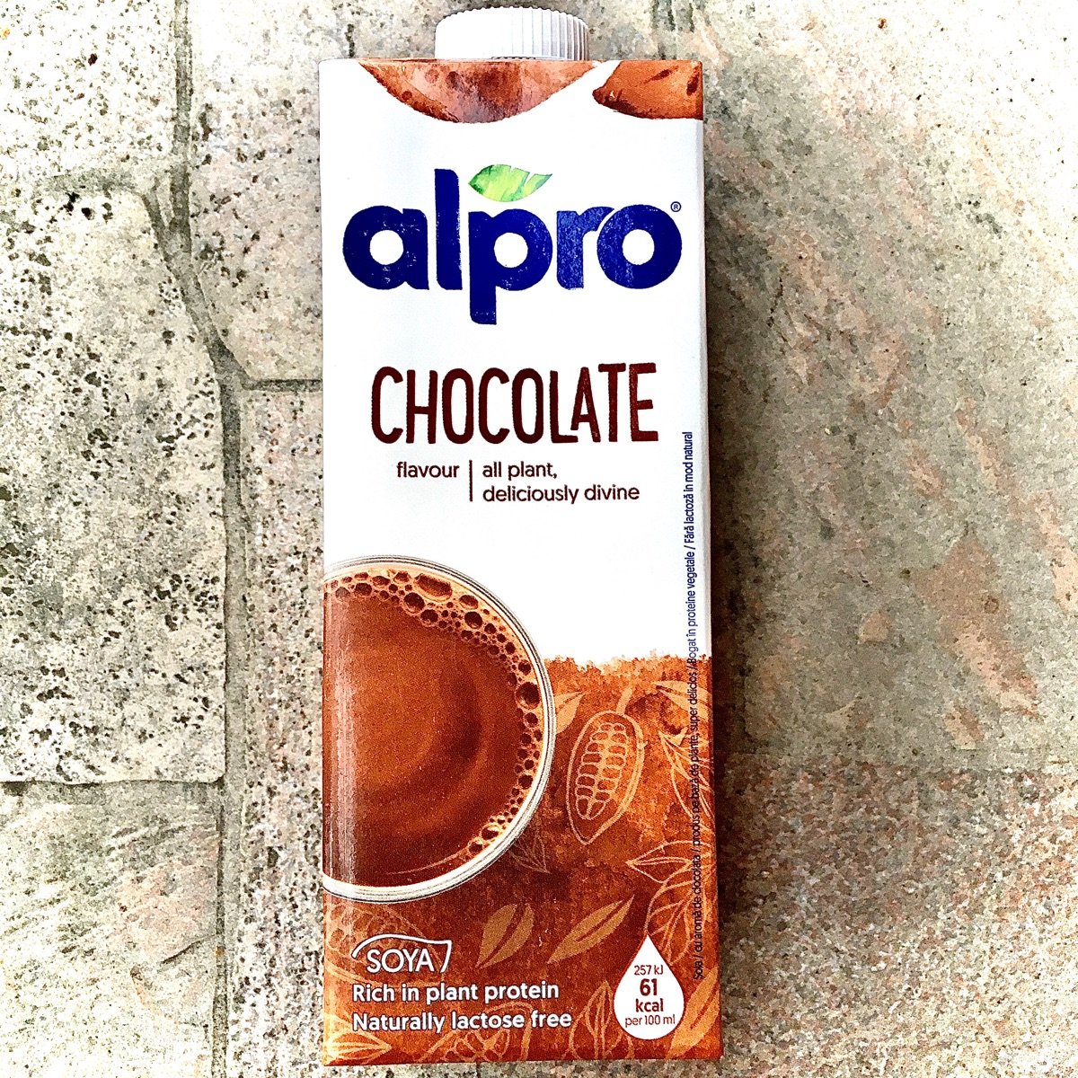 Chocolate Flavored Soya Milk from Alpro - Vegan Product Reviews ...