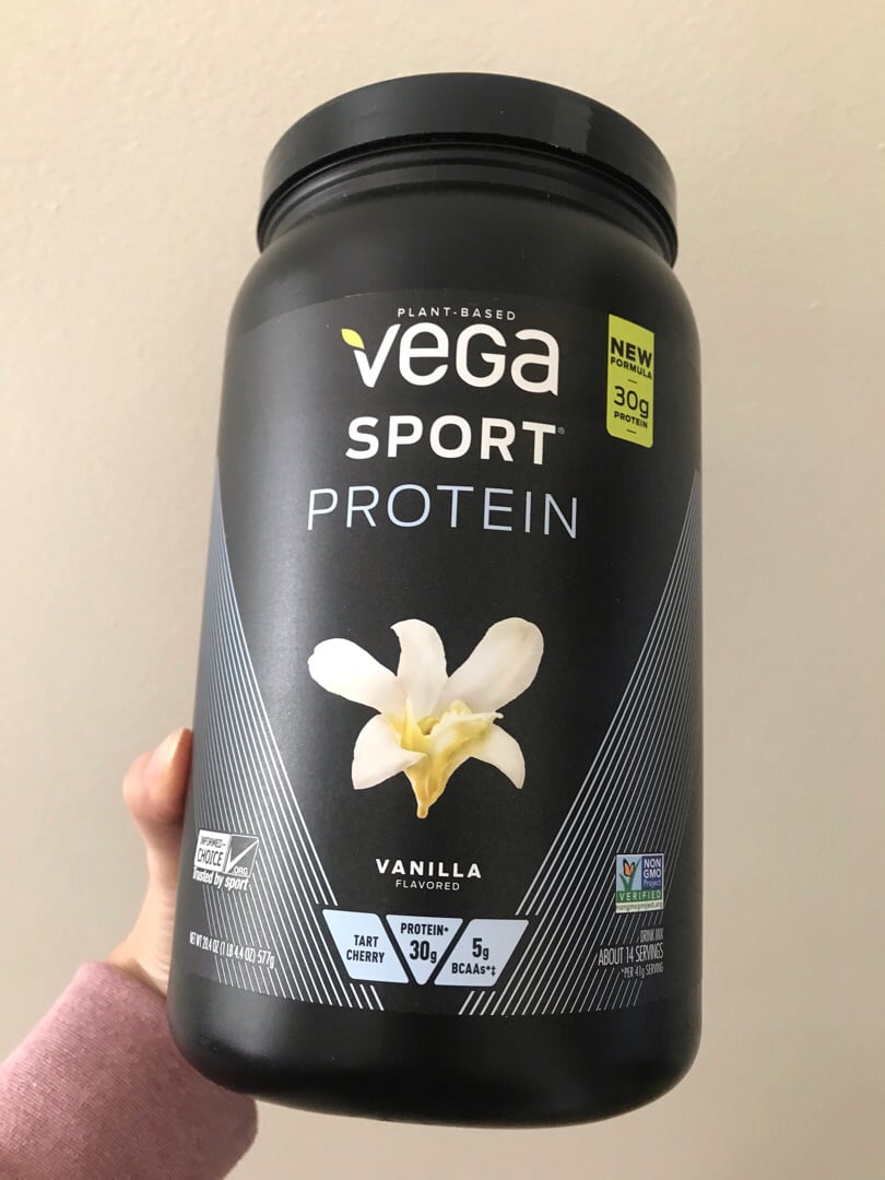 Vanilla Flavor Protein Powder from Plant-Based Vega - Vegan Product ...