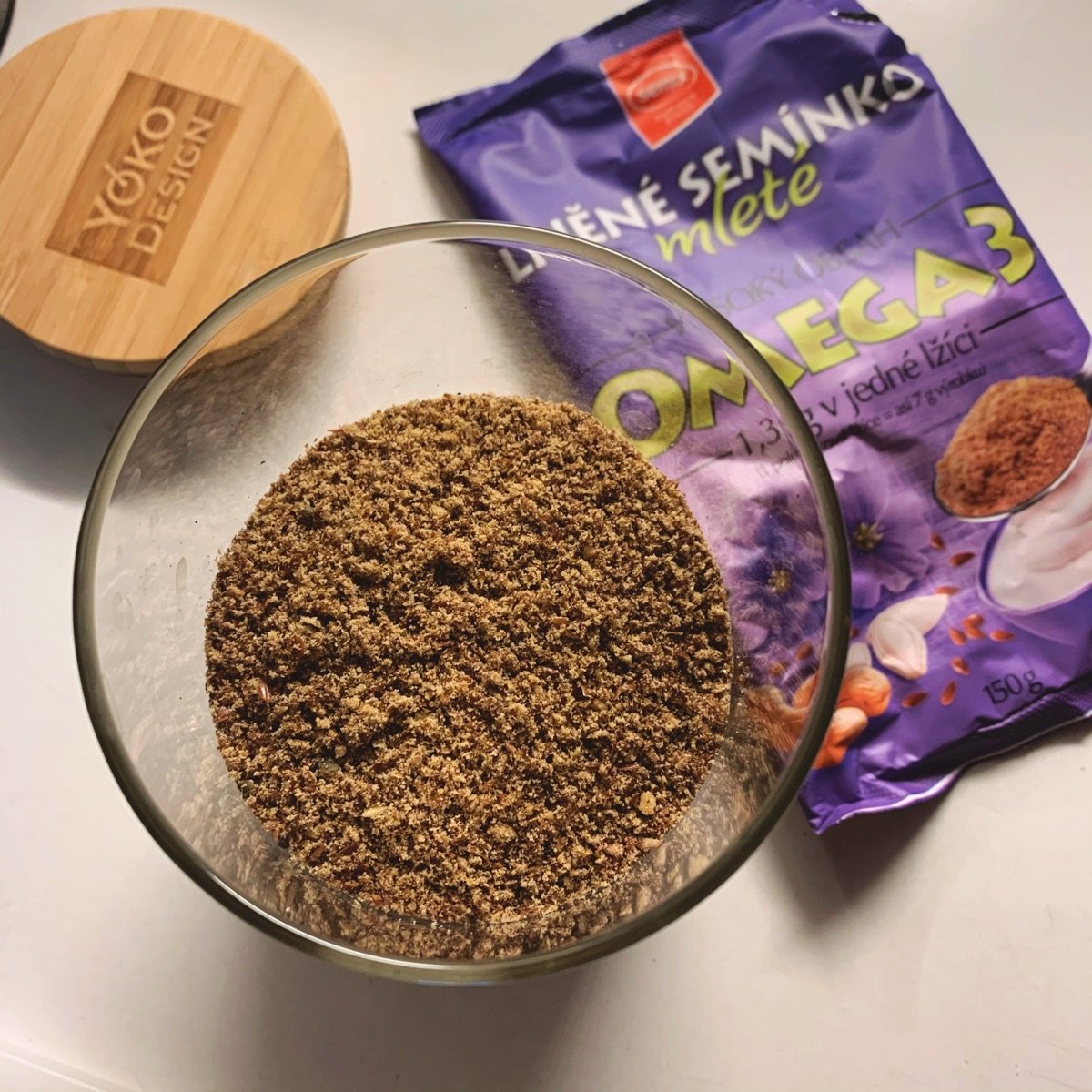 Ground flaxseed from Semix - Vegan Product Reviews & Ratings | abillion